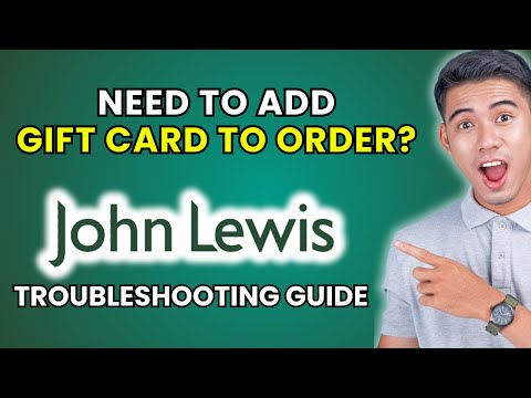 How to Add Gift Card to John Lewis Order [2025 Method]