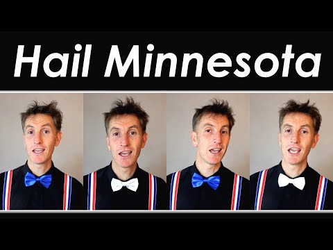 Hail Minnesota (state anthem) - Barbershop quartet