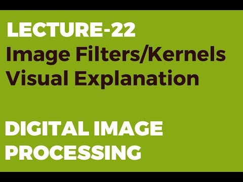Image Filters and Kernel Convolution Visually Explained