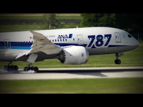 ANA - All Nippon Airways Boeing 787-8 Dreamliner JP820A --- Ankunft in München (Full HD)