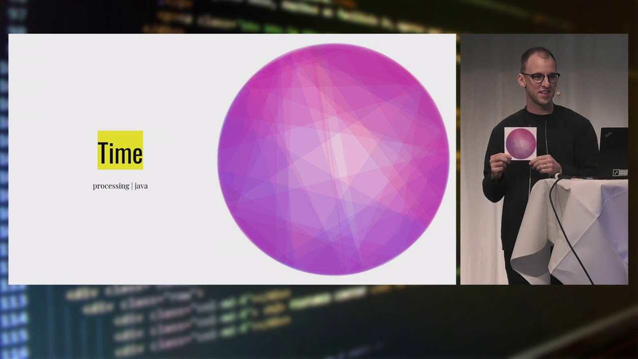 Expressive coding extravaganza:  making art with code by Half Scheidl