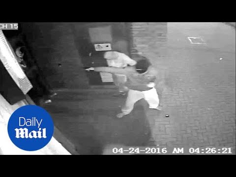 Gunmen cover social services in graffiti before open firing - Daily Mail