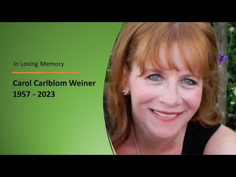 Funeral Service of Carol Carlblom Weiner
