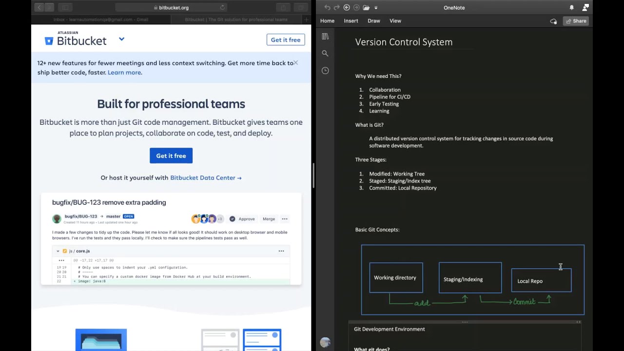 Version Control System for Automation Test Framework