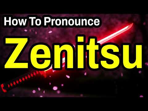 How to Pronounce Zenitsu Demon Slayer | Kimetsu no Yaiba | Who is Zenitsu