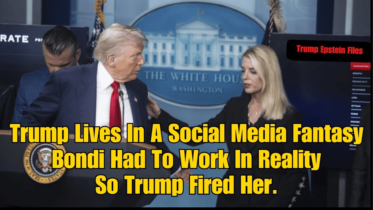 Coffee With Texas Paul!  Trump Lives In A Fantasy.  Reality Got Pam Bondi Fired.