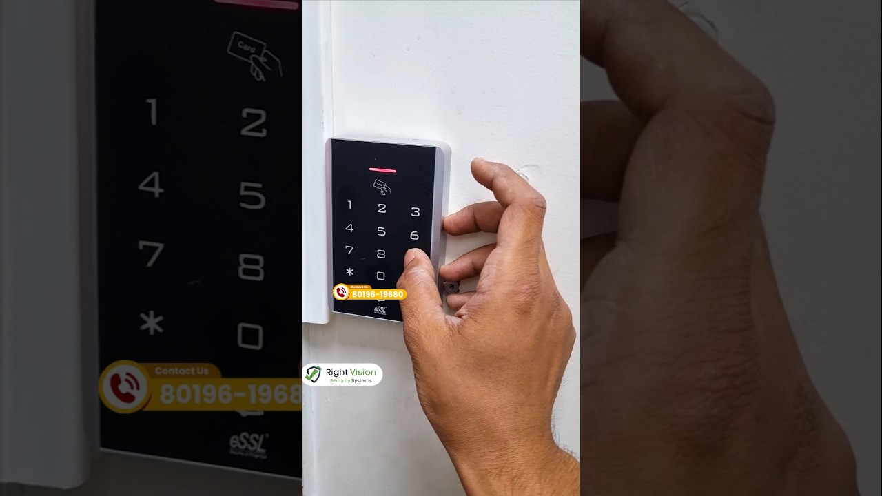eSSL JS-32 Access Control 🔑 | How to Add RFID Card (Quick Guide)