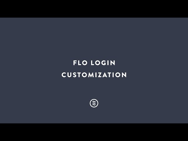 Flo Login Plugin – Flothemes Documentation