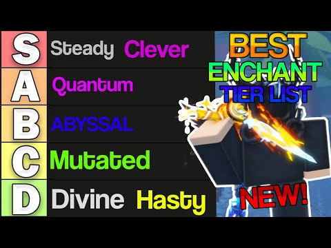 The BEST Enchant Tier List In Fisch..!