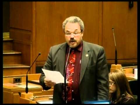 Rep Frederick speaks in favor of final passage of foreclosure protections.