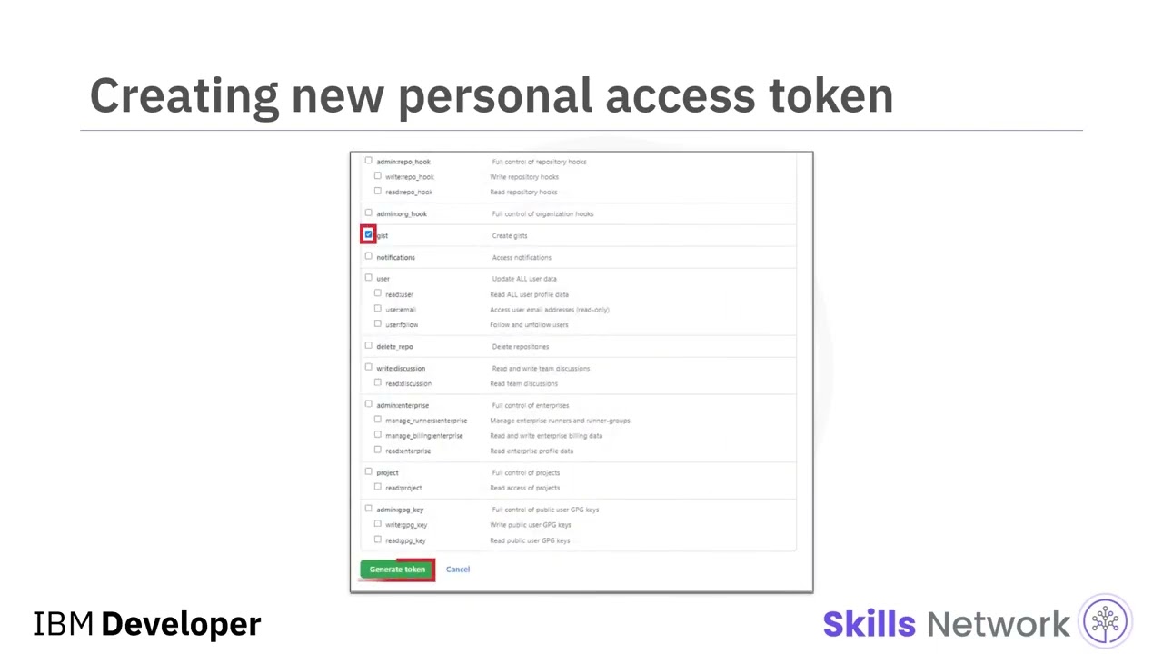 05   Linking GitHub to Watson Studio