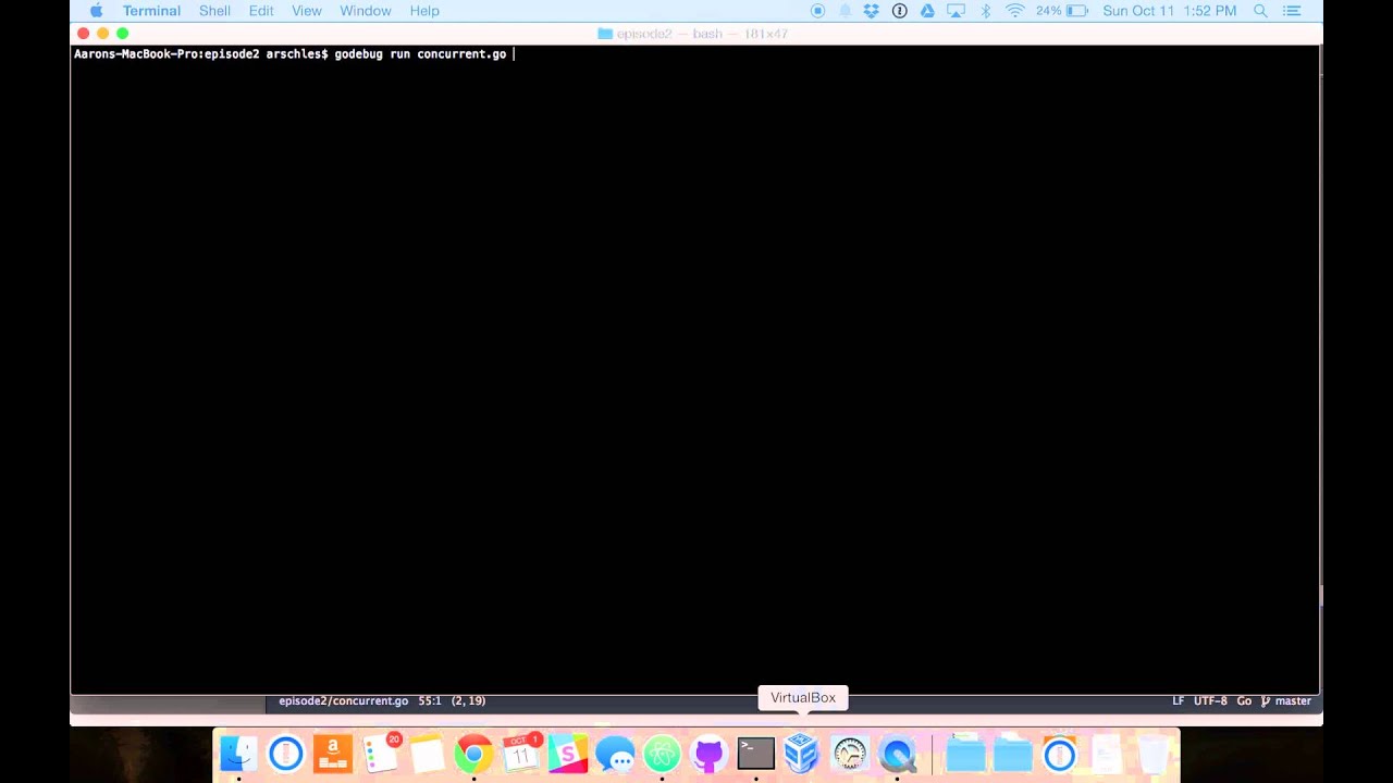 Debugging Go Programs with godebug (Episode 2)