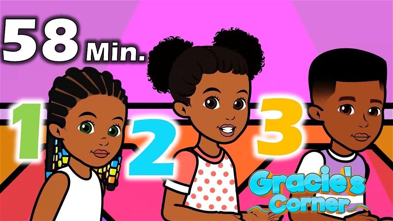 Counting, Letters, Colors + More Kids Songs and Nursery Rhymes | Gracie’s Corner Compilation