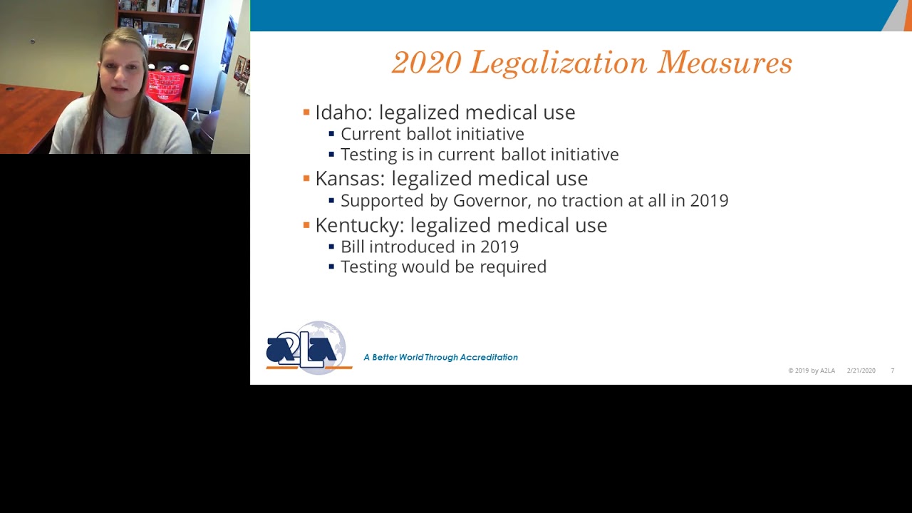 Cannabis Testing - Current Regulatory Landscape and Updates