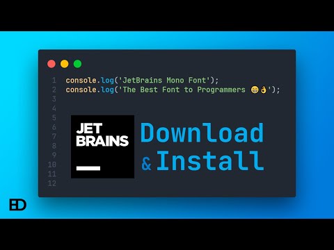 How to download and install JetBrains Mono Font in VSCode (The best to developers)