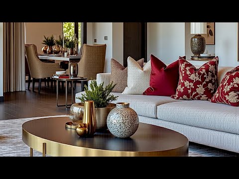 Minimalist Luxury Living Room Design Trends 2025 Interior Design Inspiration | Affordable Decor Tips