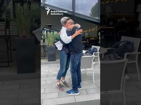 Former RFE/RL Journalist Ihar Karnei Reunites With Wife After Release From Unjust Detention