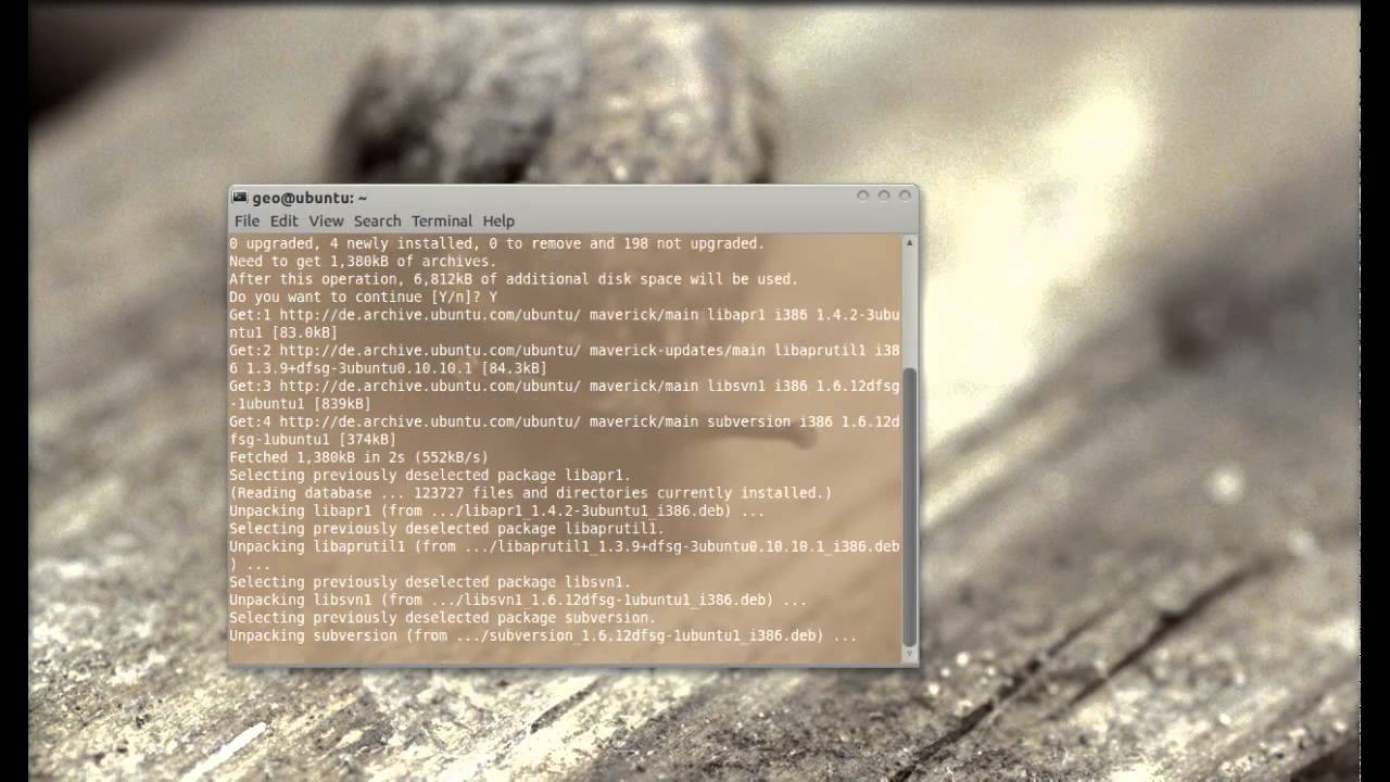 Subversion(SVN) Revision Control Tutorial - Install Subversion(SVN) on Linux/Ubuntu