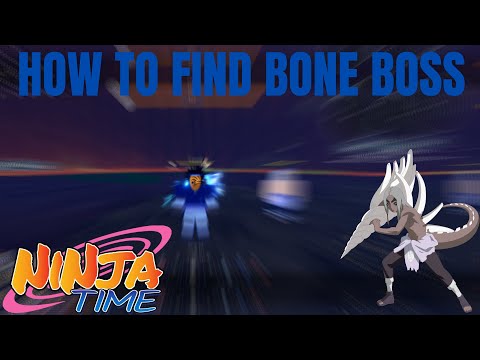 How To Find Bone Boss Ninja Time | Roblox Naruto