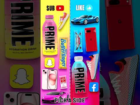 Strawberry Banana VS Cherry Freeze PRIME Hydration RARE #drinkprime #prime #ksi #loganpaul #viral