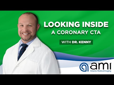 Dr. Kenny details Coronary CTA Exam at Atlantic Medical Imaging