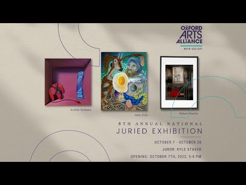 8th Annual National Juried Exhibition | Juror Talk with Kyle Staver