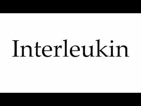 How to Pronounce Interleukin