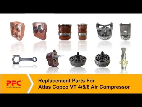 Replacement Parts For Atlas Copco Reciprocating Air Compressor PFC – Parts for Compressor™