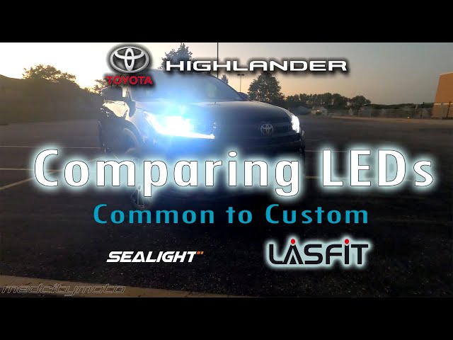 2017-2019 Toyota Highlander Custom LED Bulbs H11｜LASFIT
