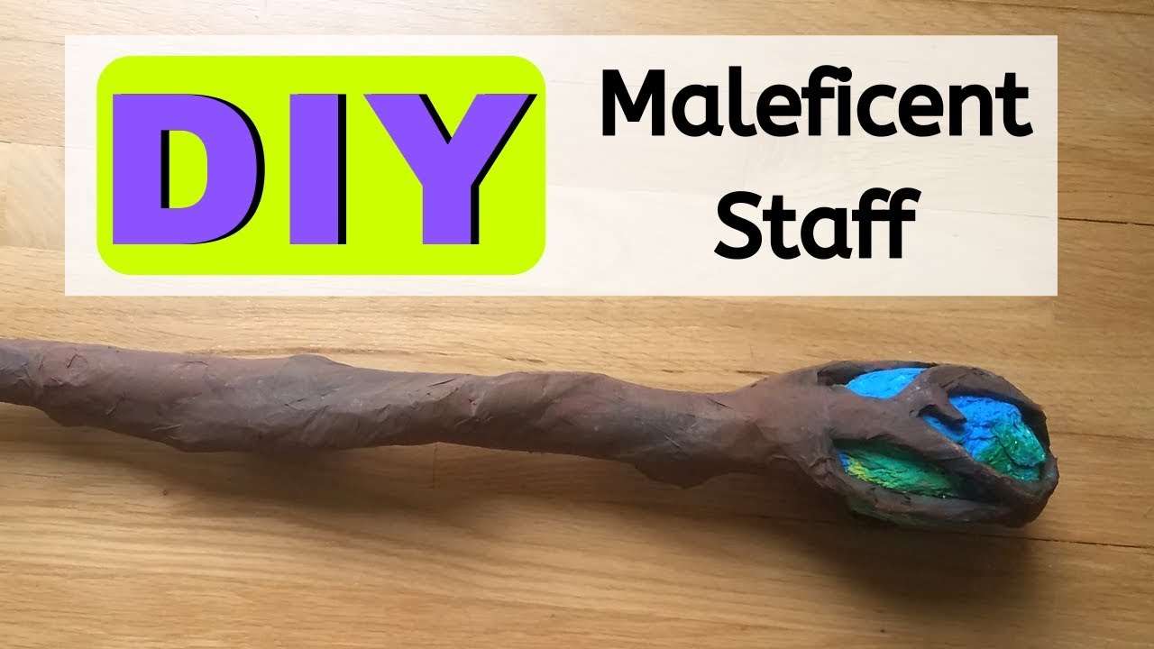 Maleficent Staff | Cardboard DIY