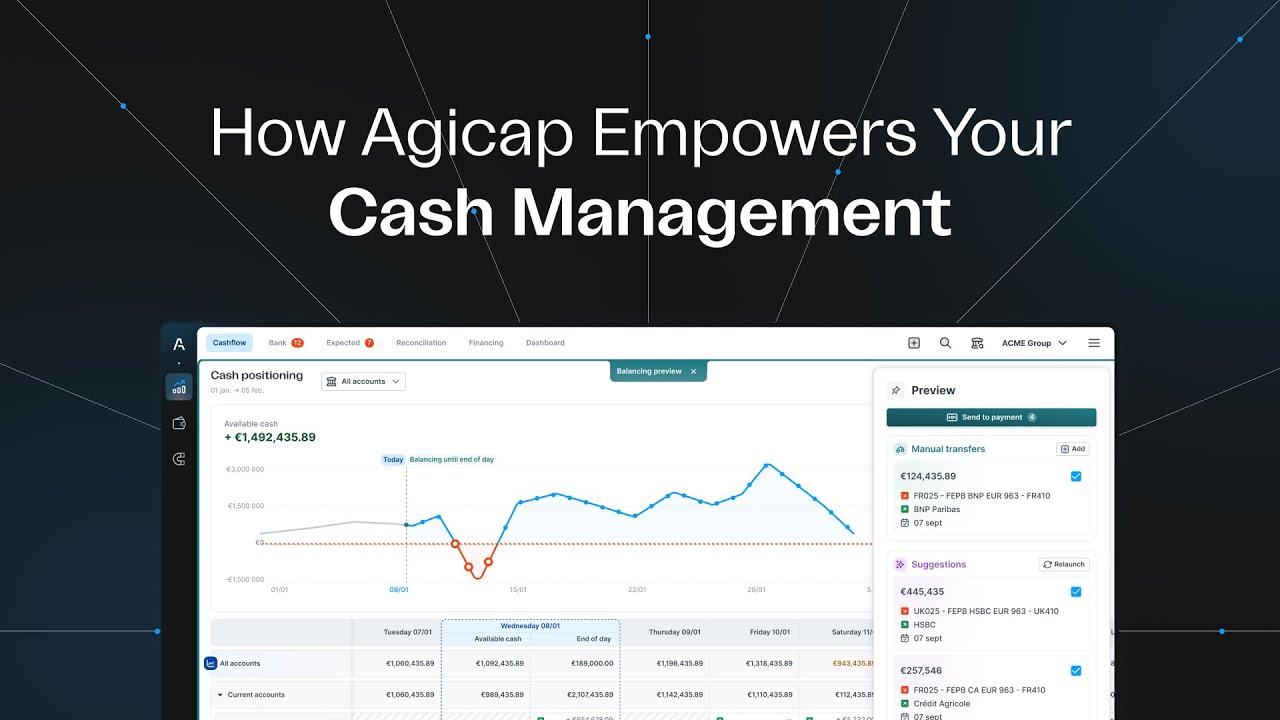 How Agicap Empowers Your Cash Management