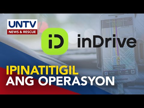 Bagong TNVS firm na InDrive, sinuspinde ng LTFRB