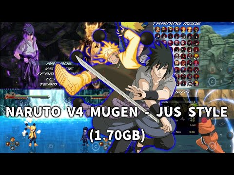 Naruto V4 Mugen - Jus Style (Exagear Android)