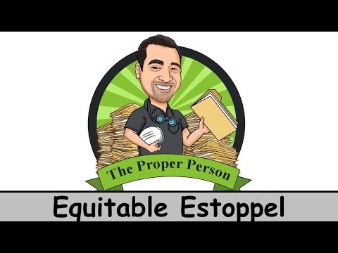 Legal Nuts And Bolts: Equitable Estoppel