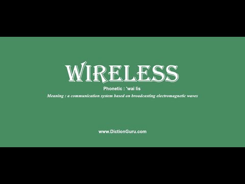 wireless: How to pronounce wireless with Phonetic and Examples