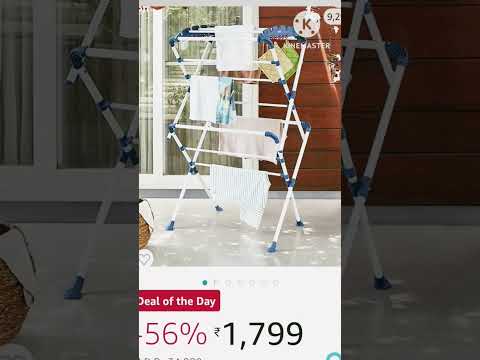 #amazon clothes drying stand 👌Best product for rainy season💦