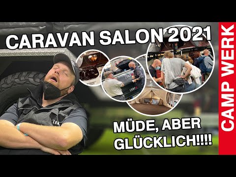 DANKE Caravan Salon 2021 | Mit Dachzelt und Zeltanhänger auf der Messe | CAMPWERK
