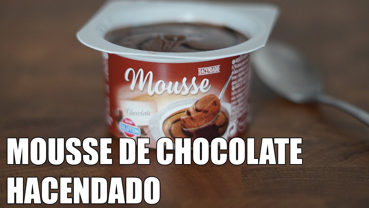 Mousse de Chocolate Hacendado Mercadona - Buscando los Mejores Postres de Supermercado Ep. 19