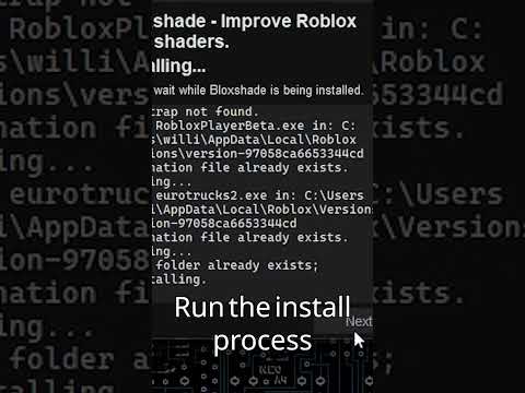 BloxShade on Roblox! #bloxshade #shaders #roshade