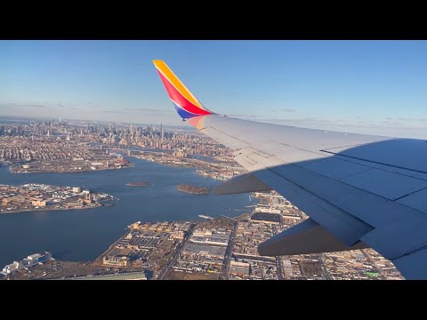 Full Flight — Southwest Airlines - Boeing 737-7H4 ~ New York LaGuardia - Denver  (LGA-DEN)