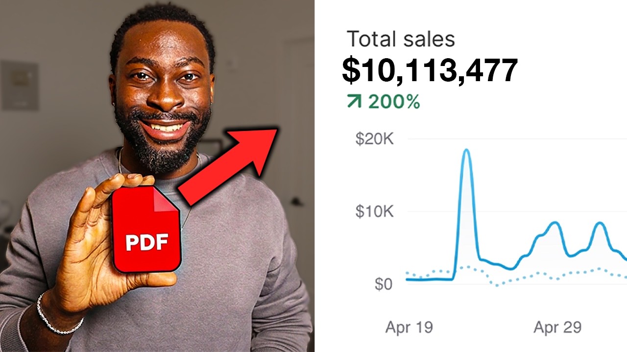 I Made $10 Million Selling Simple Digital Products (Step by Step)