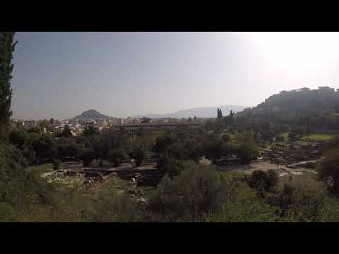 The Ancient Agora (Marketplace) in Athens, Greece • Stoa of Attalos • Acts 17:17 • Andrew Reynolds
