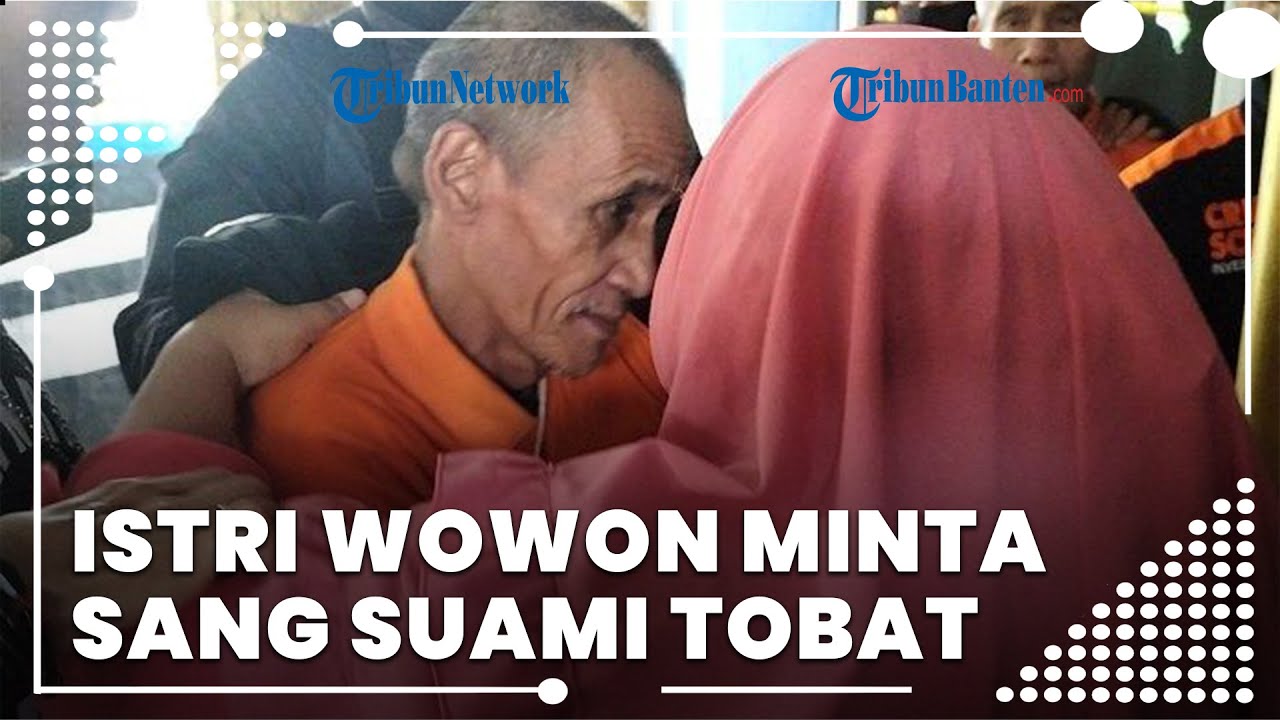 Temui Istrinya saat Rekonstruksi, Wowon Peluk dan Minta Maaf, sang ... Temui Istrinya saat Rekonstruksi, Wowon Peluk dan Minta Maaf, sang ...