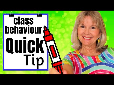 Behaviour Management tip for Teaching (Lesson Plan)