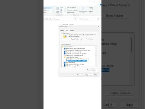 How To Enable Show hidden files, folders, and drives in Windows 10