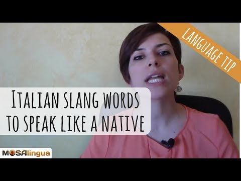 Italian Slang Words to Speak Like an Italian