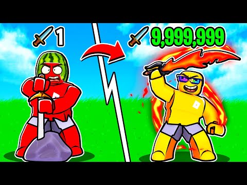 Unlocking The BEST Sword In PULL A SWORD SIMULATOR