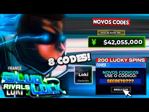 RUN!! 8 NEW BLUE LOCK RIVALS CODES + ALL BLUE LOCK RIVALS CODES