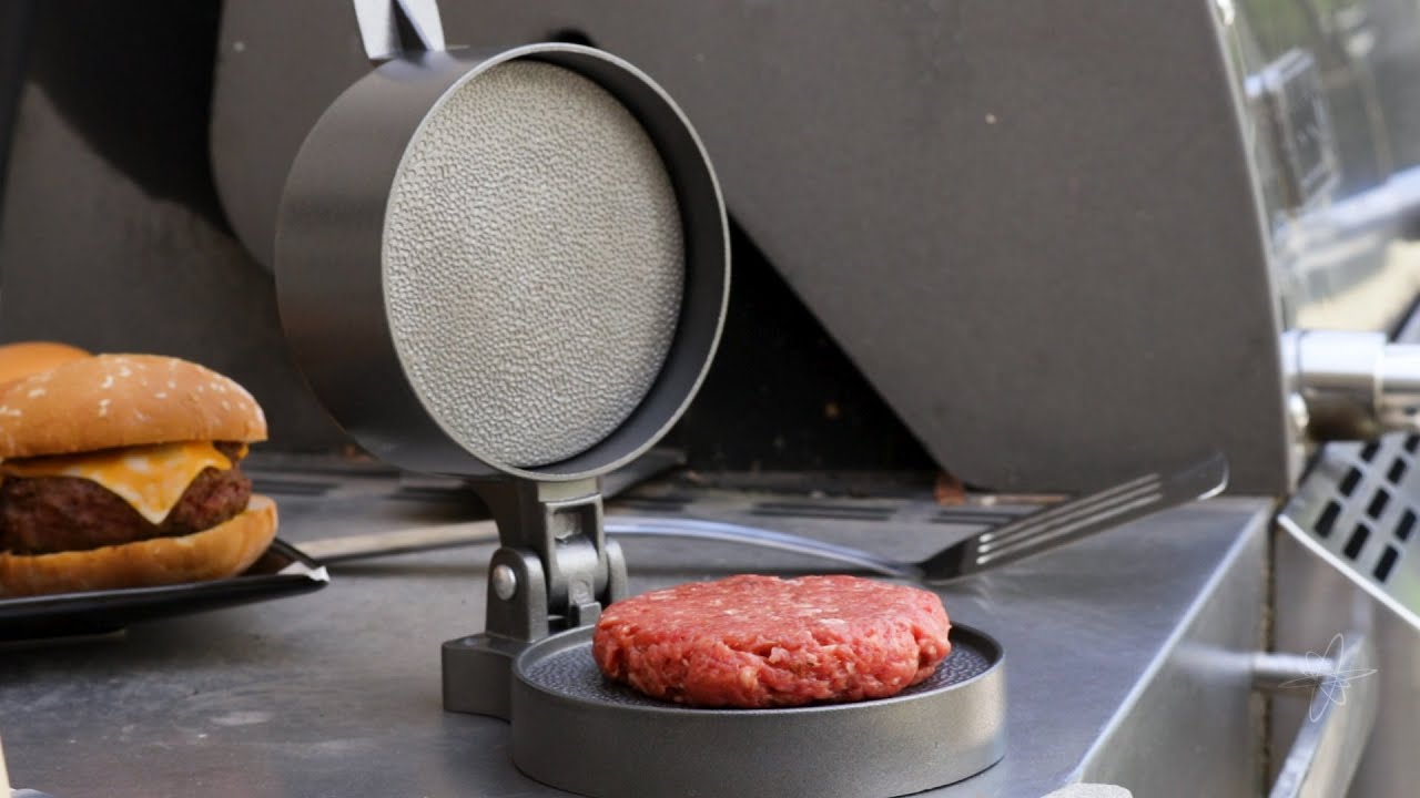 Weston Outdoor Gourmet Burger Press – Easy Single Patty Maker