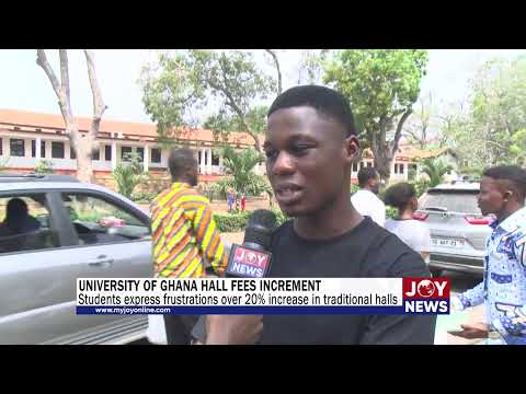 University of Ghana hall fees: Students express frustrations over 20% increase in traditional halls.